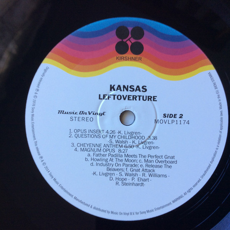 Kansas - Leftoverture [LP]