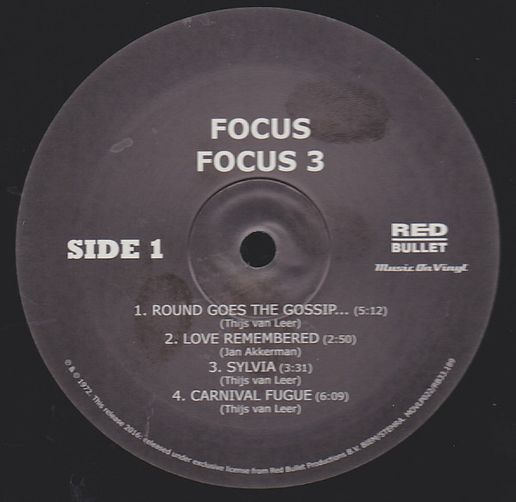 Focus - Focus 3 [2LP]